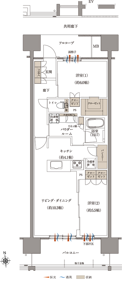 【ホームズ】プレミスト秋田中通ザ・レジデンス｜新築マンションの物件情報（価格・間取り）