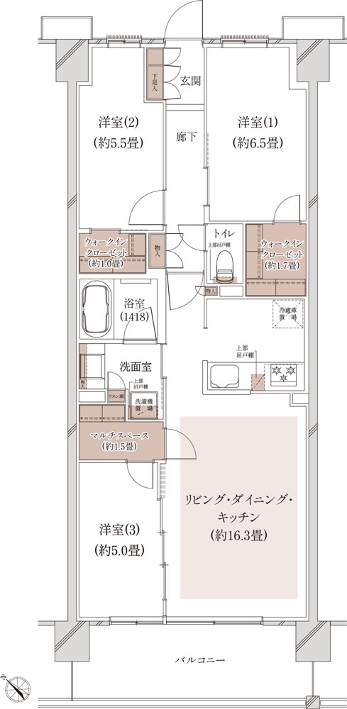 【ホームズ】クレストシティ鎌倉大船サウス｜新築マンションの物件情報（価格・間取り）