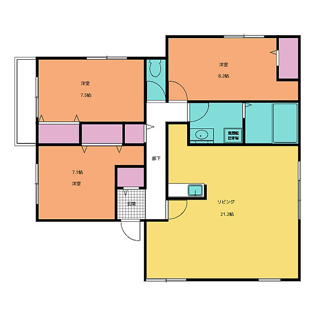 【ホームズ】でお部屋探し！メゾン・ド・ジュディ 1階/101[3LDK/賃料26万円/96.07㎡]賃貸アパート住宅情報(物件番号:0108535-0019377、取扱い不動産会社:株式会社 ...