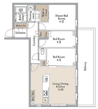 【ホームズ】ザ ヨコハマ フロント タワー[3LDK/34階/80.07㎡]。賃貸マンション住宅情報