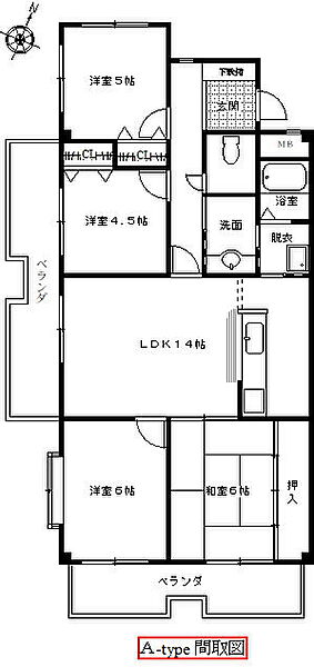 【ホームズ】シャルム北山｜岐阜市、名鉄名古屋本線 名鉄岐阜駅 バス33分 大洞団地口下車 徒歩5分の中古マンション