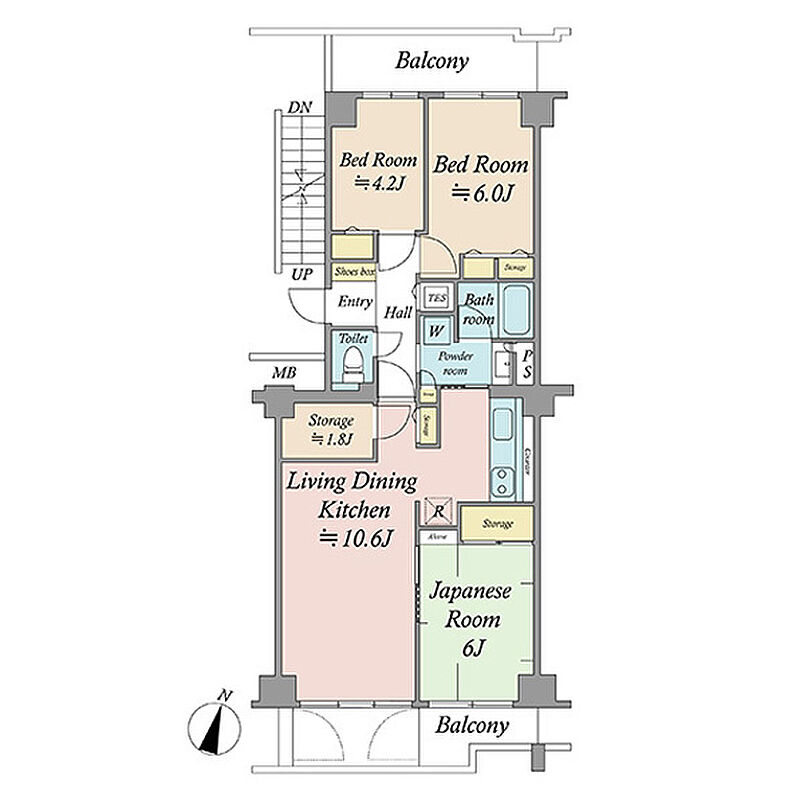 シーアイハイツ和光I棟|9階|74.61m2|3LDK|3,450万円
