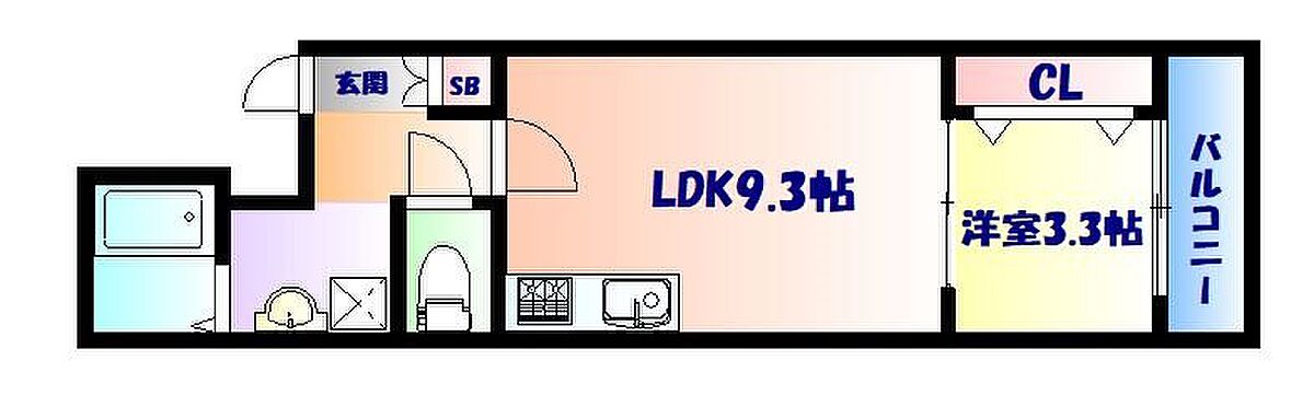 【ホームズ】宮城県仙台市若林区若林1丁目[1LDK/賃料6.4万円/2階/31.93㎡]。賃貸アパート住宅情報