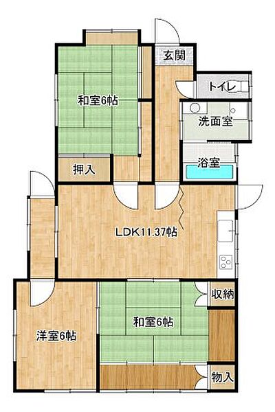 【ホームズ】国分町中古住宅｜久留米市、JR久大本線 南久留米駅 徒歩21分の中古一戸建て