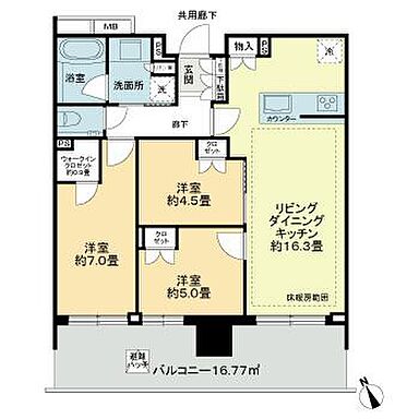 【ホームズ】リビオタワー羽沢横浜国大[3LDK/18階/1805/70.93㎡]の賃貸マンション住宅情報
