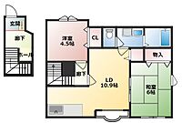 【ホームズ】でお部屋探し！トゥー・ル・モンドS B 2階/-[2LDK/賃料5.3万円/58.53㎡]賃貸アパート住宅情報(物件番号:0149294-0004945、取扱い不動産会社:株式会社 ...