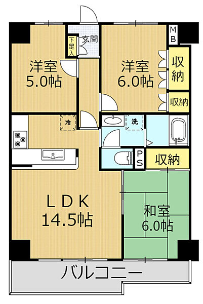 【ホームズ】サンリバーハイツ河辺｜青梅市、JR青梅線 河辺駅 徒歩13分の中古マンション