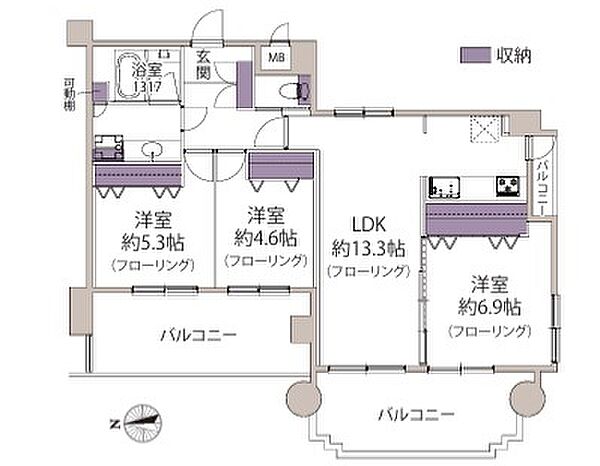 【ホームズ】エステートマンション赤坂けやき通り 308｜福岡市中央区、福岡市地下鉄七隈線 桜坂駅 徒歩11分の中古マンション