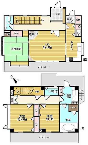 【ホームズ】あじろ南熱海が丘・緑豊か・温泉付戸建て｜熱海市、JR伊東線 網代駅 3.6kmの中古一戸建て（物件番号：3330735-0000123）