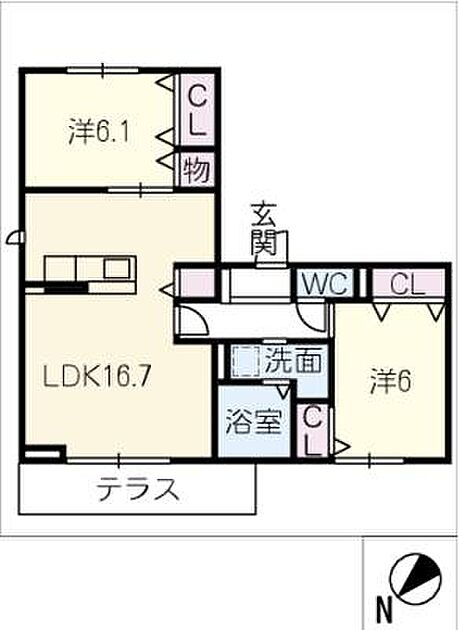 【ホームズ】でお部屋探し！仮)JA賃貸千種区鹿子町四丁目B 1階/-[2LDK/賃料17.65万円/67.17㎡]賃貸アパート住宅情報(物件番号:3600057-0015015、取扱い不動産 ...