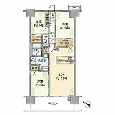【ホームズ】でお部屋探し！メイツつくば 13階/1307[3LDK/賃料23.7万円/80.6㎡]賃貸マンション住宅情報(物件番号:0141235-0007203、取扱い不動産会社:サンヨーリ ...