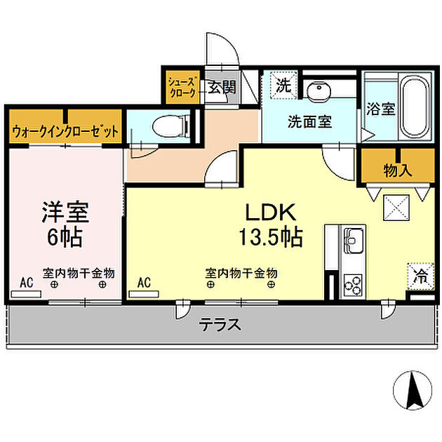 【ホームズ】三重県四日市市川島町1040番地4[1LDK/賃料6.9万円/1階/51.72㎡]。賃貸アパート住宅情報