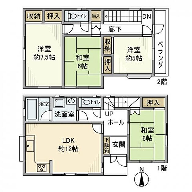 【ホームズ】でお部屋探し！伊刈戸建 1[4LDK/賃料17.5万円/96.05㎡]賃貸一戸建て住宅情報(物件番号:3701002-0211410、取扱い不動産会社:ハウスコム埼玉株式会社 浦和店)