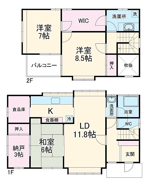 【ホームズ】でお部屋探し！パインビレッジD棟 1[3SLDK/賃料14.5万円/104.74㎡]賃貸一戸建て住宅情報(物件番号:3701165-0115757、取扱い不動産会社:ハウスコム西神 ...